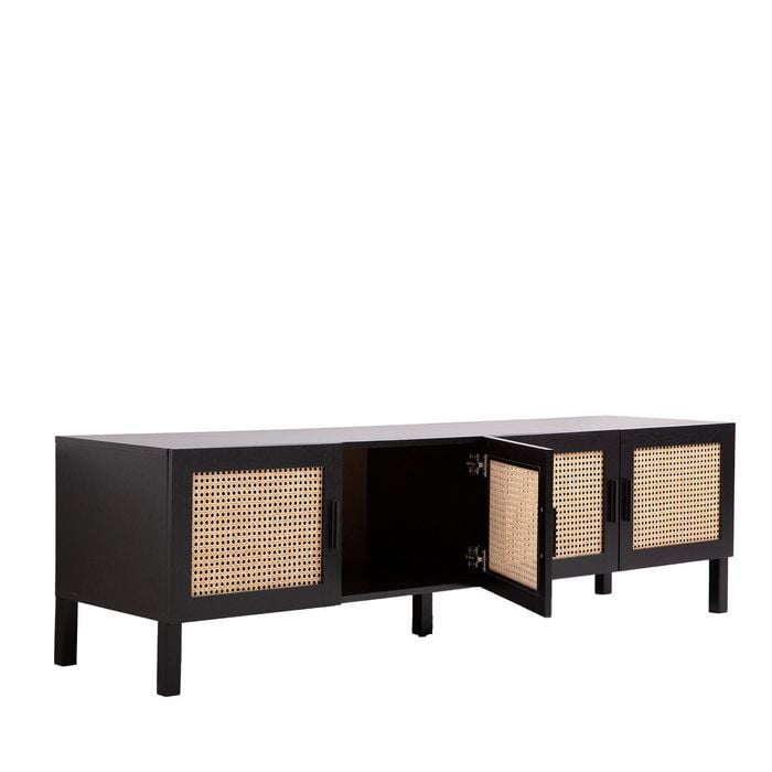 Casa Decor Tulum Rattan Entertainment Unit Tv Stand Cabinet Storage ...