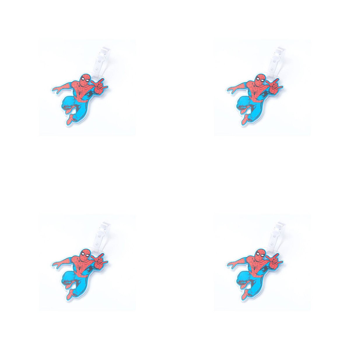 4PK Marvel Luggage Tag Suitcase Identity Label - Spiderman - Bunnings ...