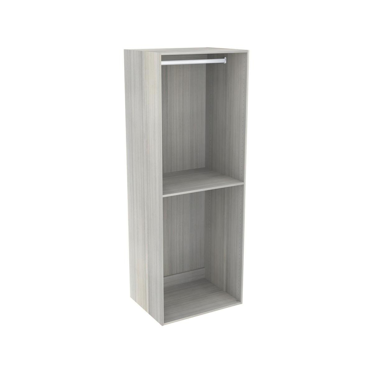 Lugna 2048 x 750 x 580mm Mist Double Hanging Robe Insert - Bunnings ...