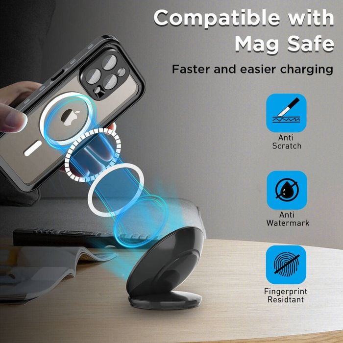 Redpepper Case Life Cover Waterproof Dust Shockproof Case MagSafe Magnetic- For Apple iPhone 15 ...