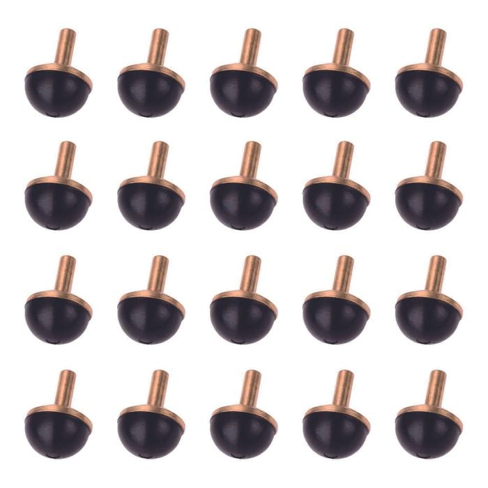 Kinetic 12mm Dome Brass Tap Valve - 20 Pack - Bunnings Australia