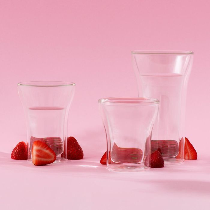 Bodum 0.25 L Transparent ASSAM 2 pcs glass, double wall, medium, 0.25 l ...