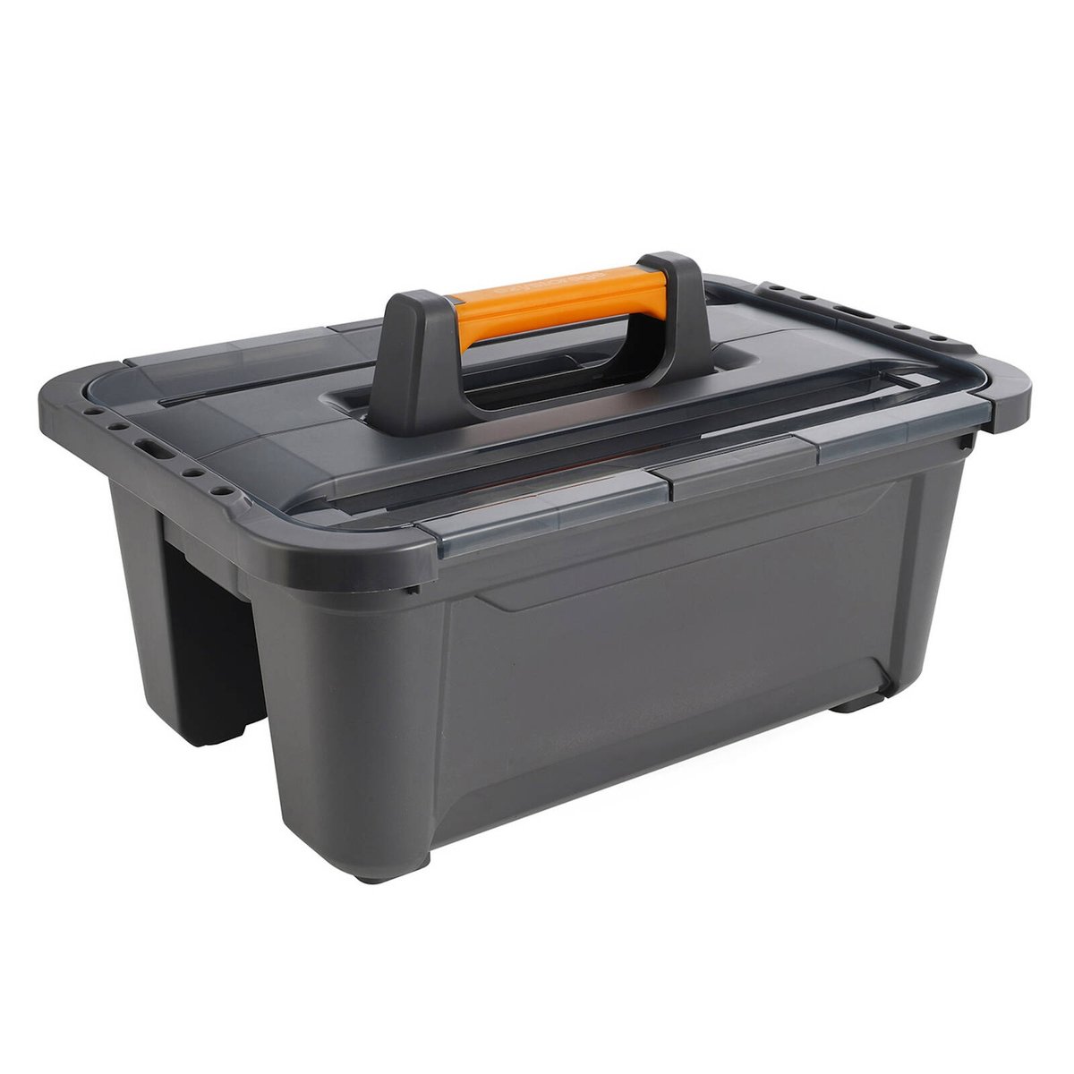 Ezy Storage 22L Bunker Tough Heavy Duty Caddy With Containers ...