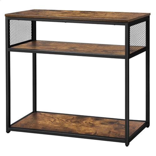 ALFORDSON Console Table Industrial Storage Rack - Bunnings Australia