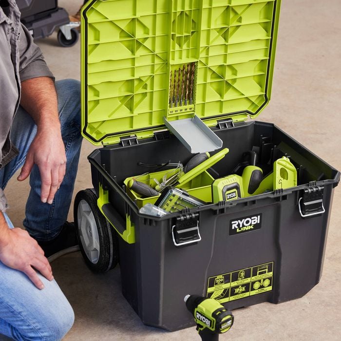 Ryobi LINK Rolling Toolbox - Bunnings Australia