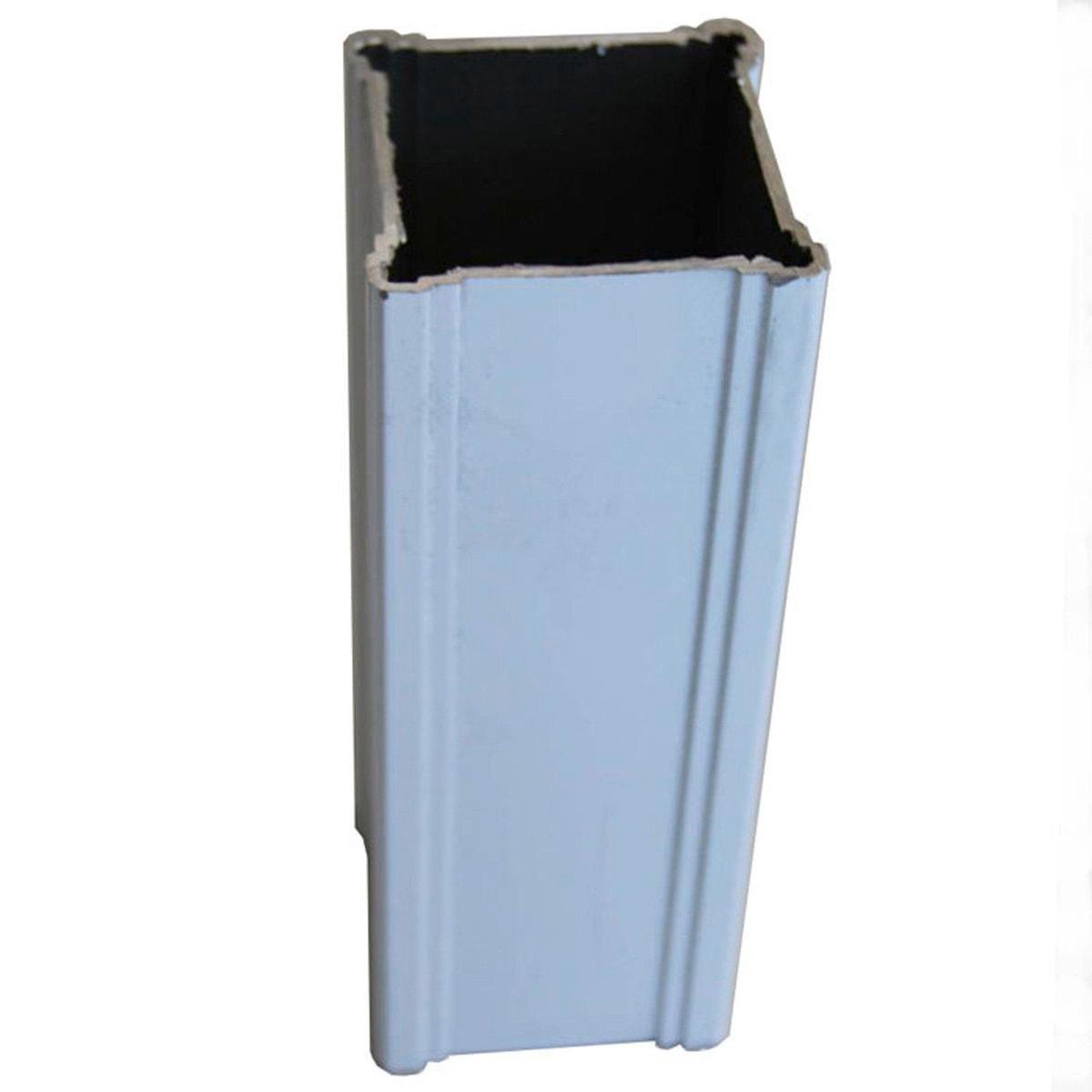 Alyspan 65mm x 2.4m Gloss White Aluminium Post - Bunnings Australia