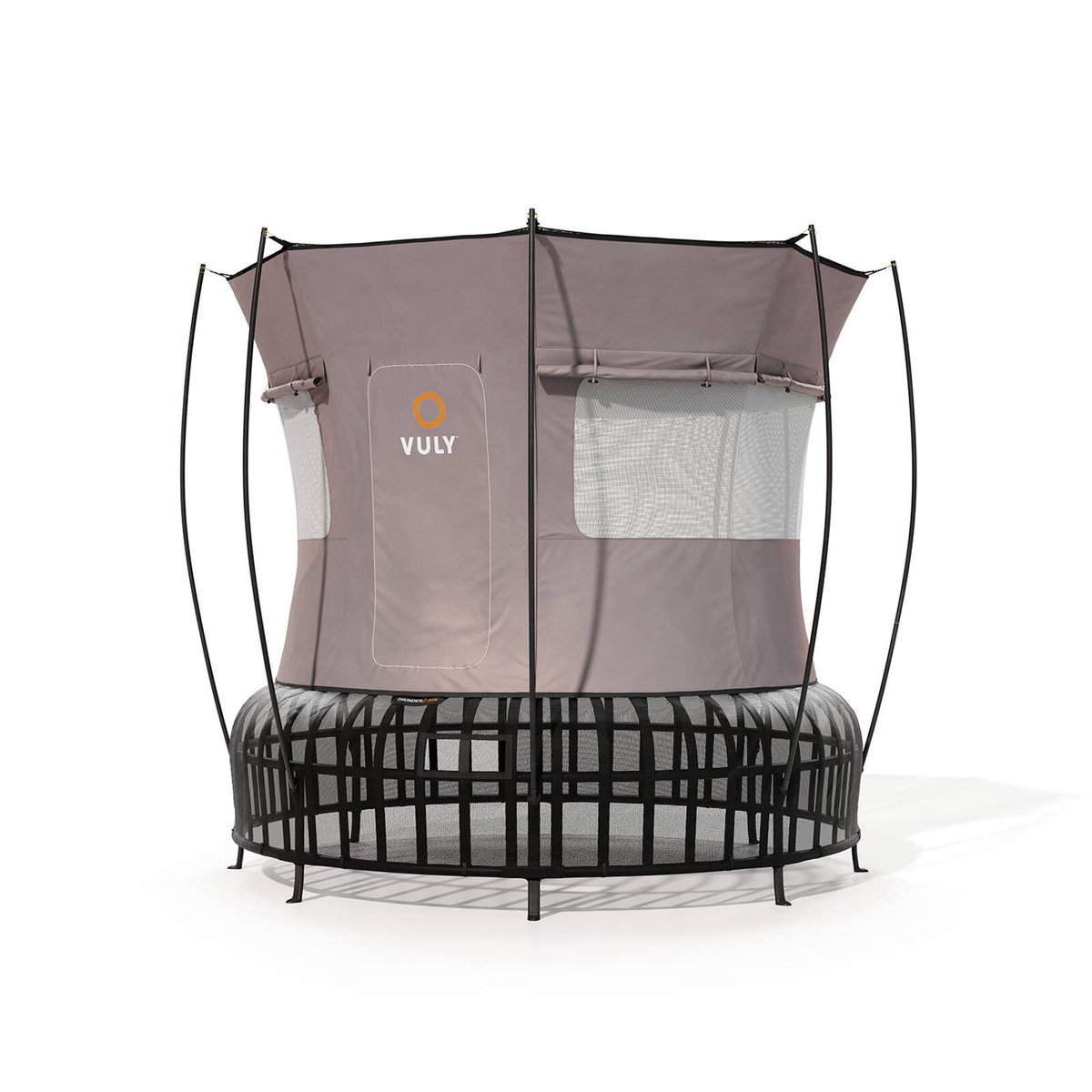 VULY Thunder 2 Pro Medium 12ft Springless Trampoline with Enclosure ...