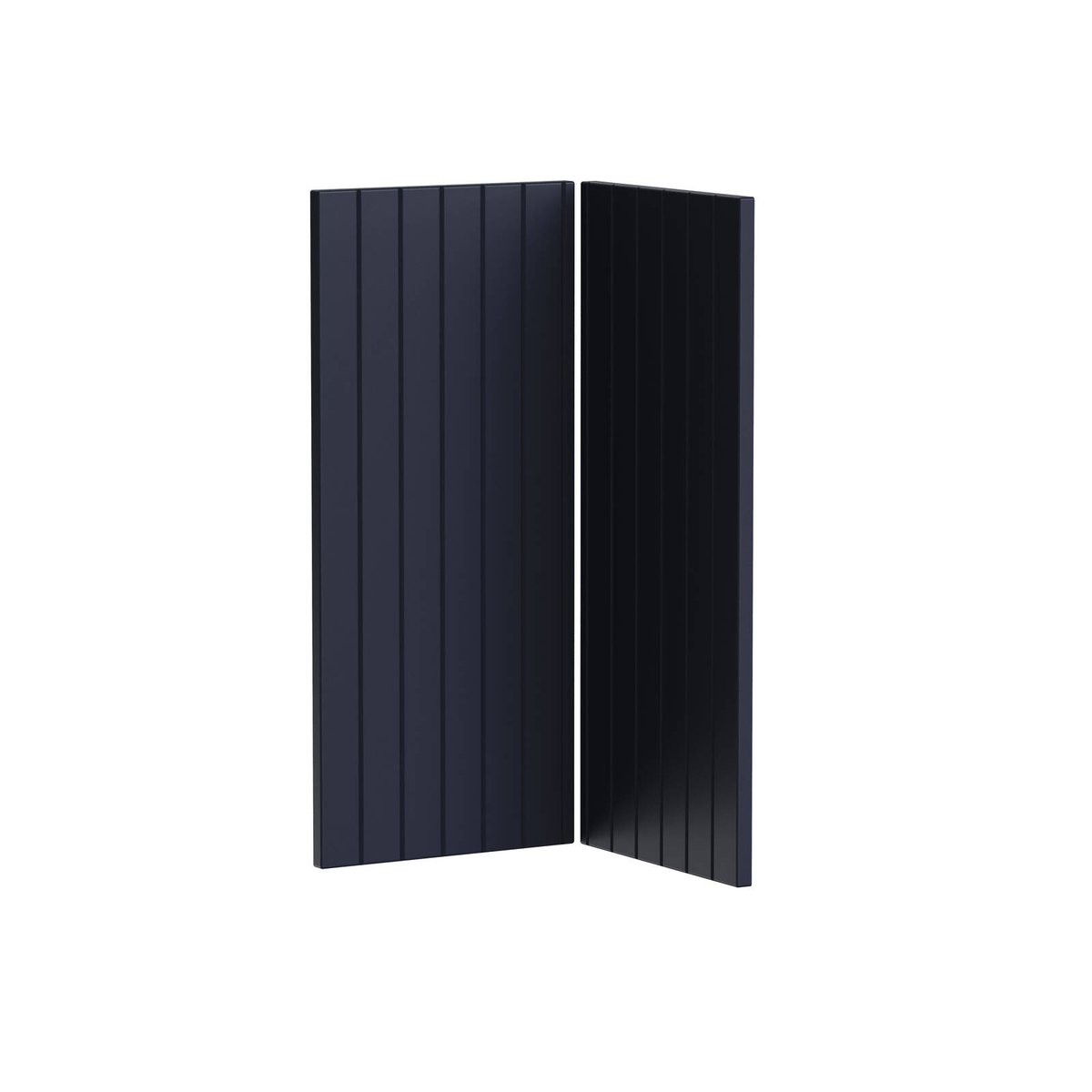 Kaboodle Berry Blue V-Groove Corner Base Cabinet Doors - 2 Pack ...