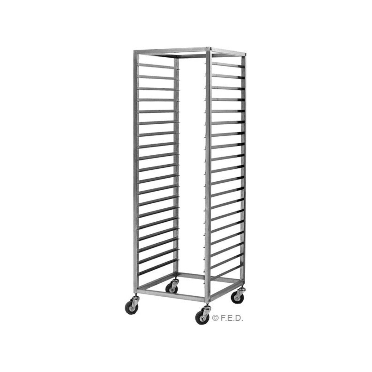 Modular Systems Adjustable Ss Gastronorm Rack - Racking Trolleys (GTS ...
