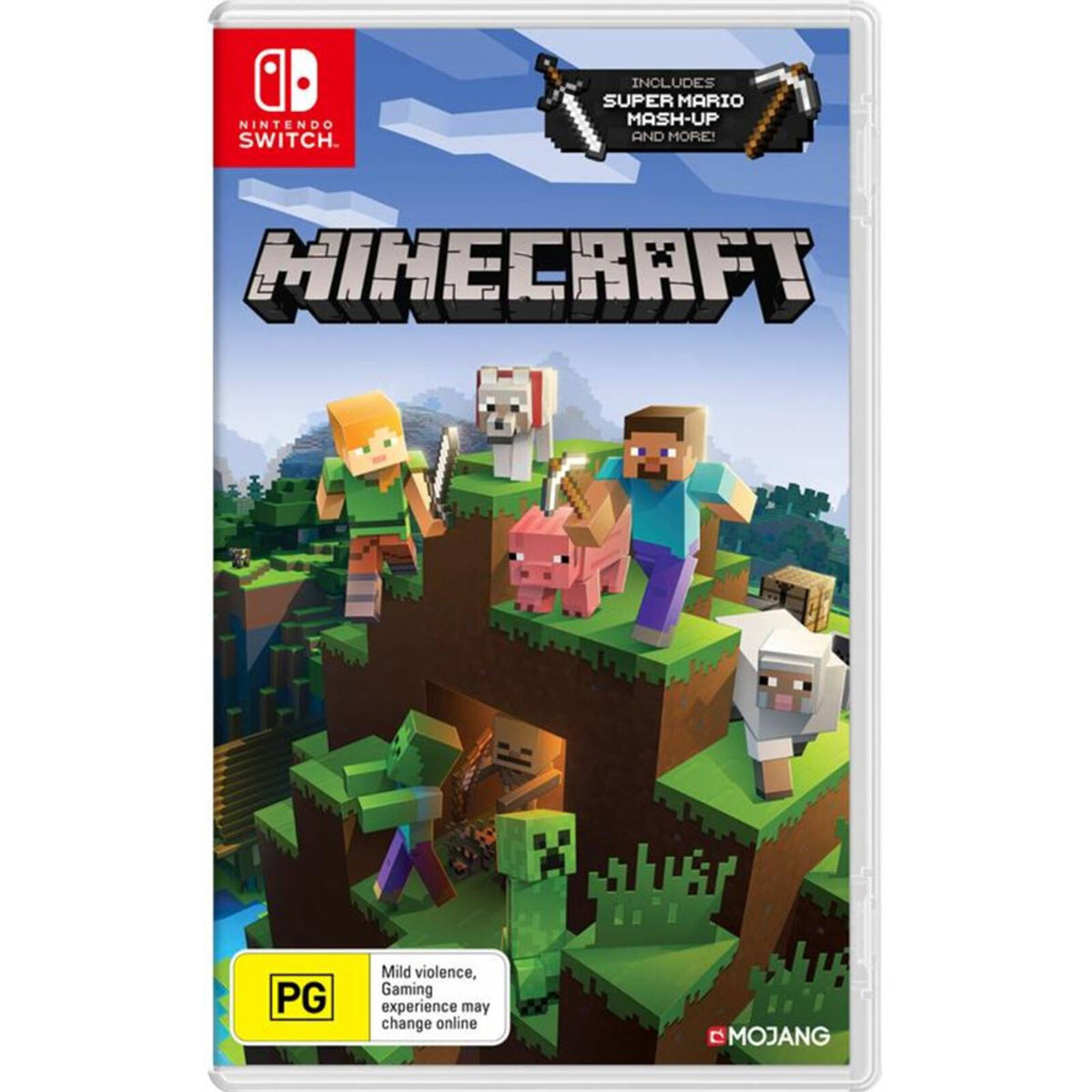 Nintendo Switch Edition SWI Minecraft Adventure Video Game - Bunnings ...