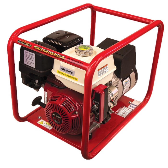 Honda 7.5kVA Generator Recoil/Key Start Single Phase - Bunnings Australia