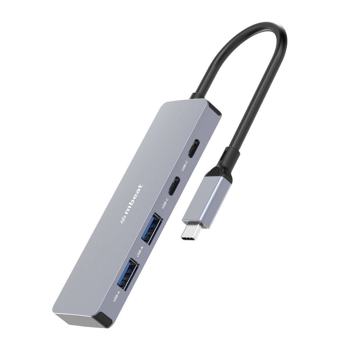 mbeat Elite 4-Port 10Gbps USB-C Gen 2 Hub (2A+2C) Blazing Fast Gen 2 ...