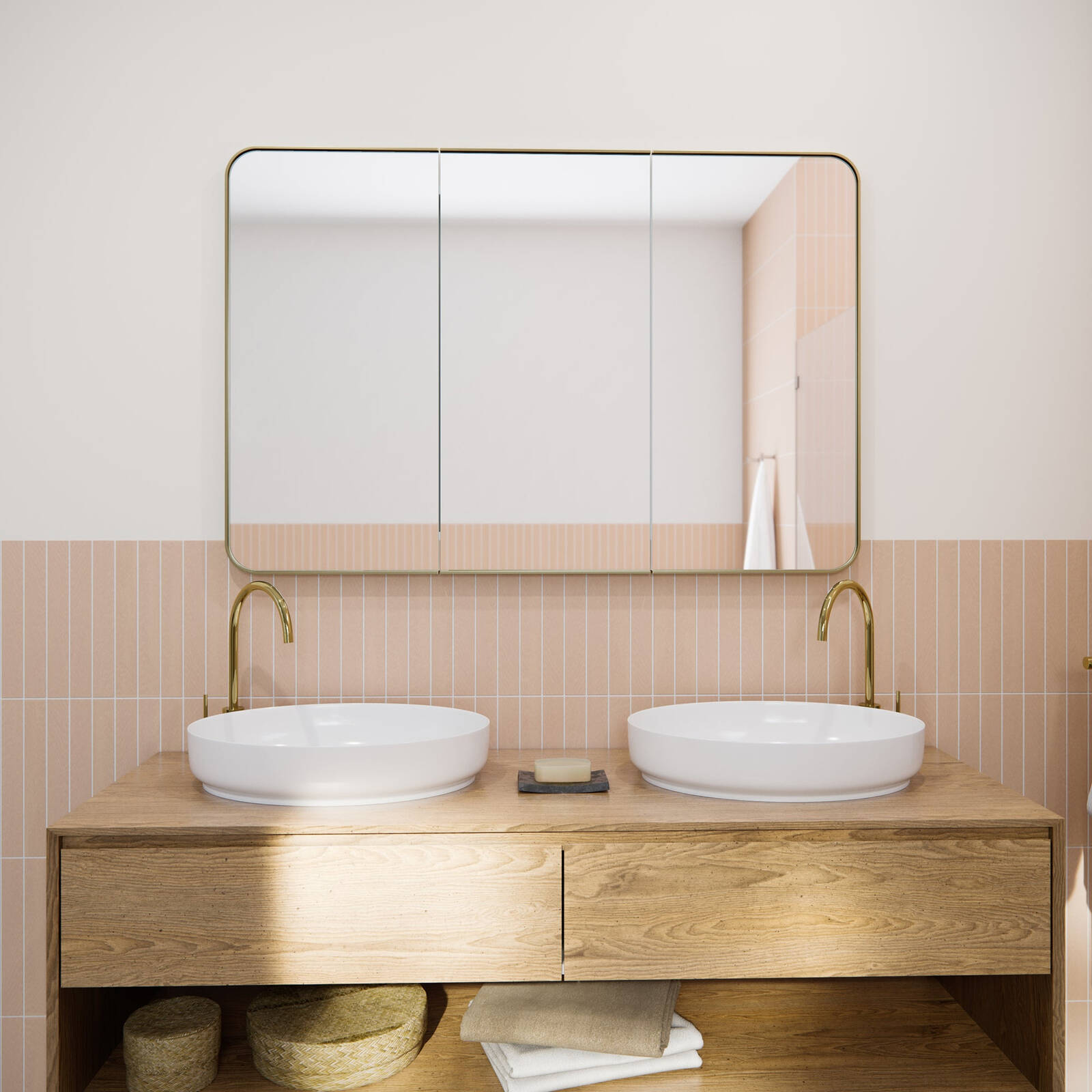 Bunnings bathroom mirror cabinet store