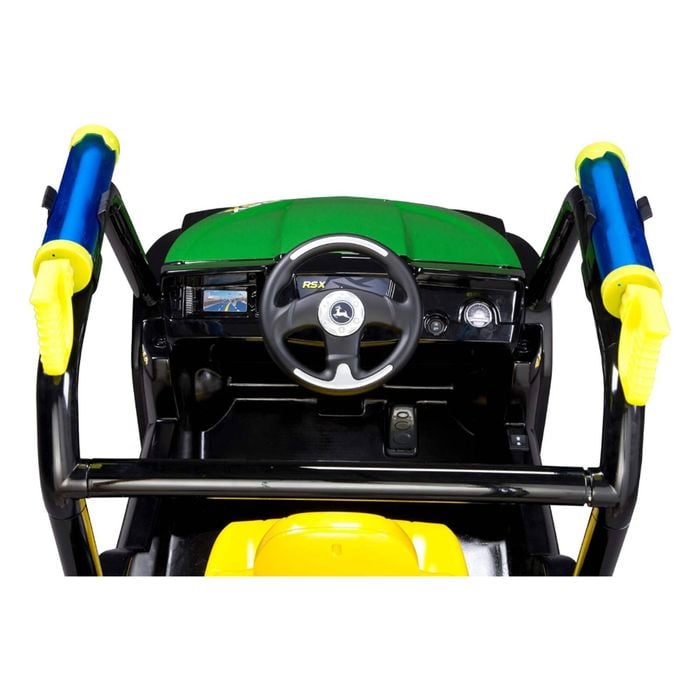 John Deere 6V RSX Battery Operated Gator Ride On With Water Bazooka 3y ...