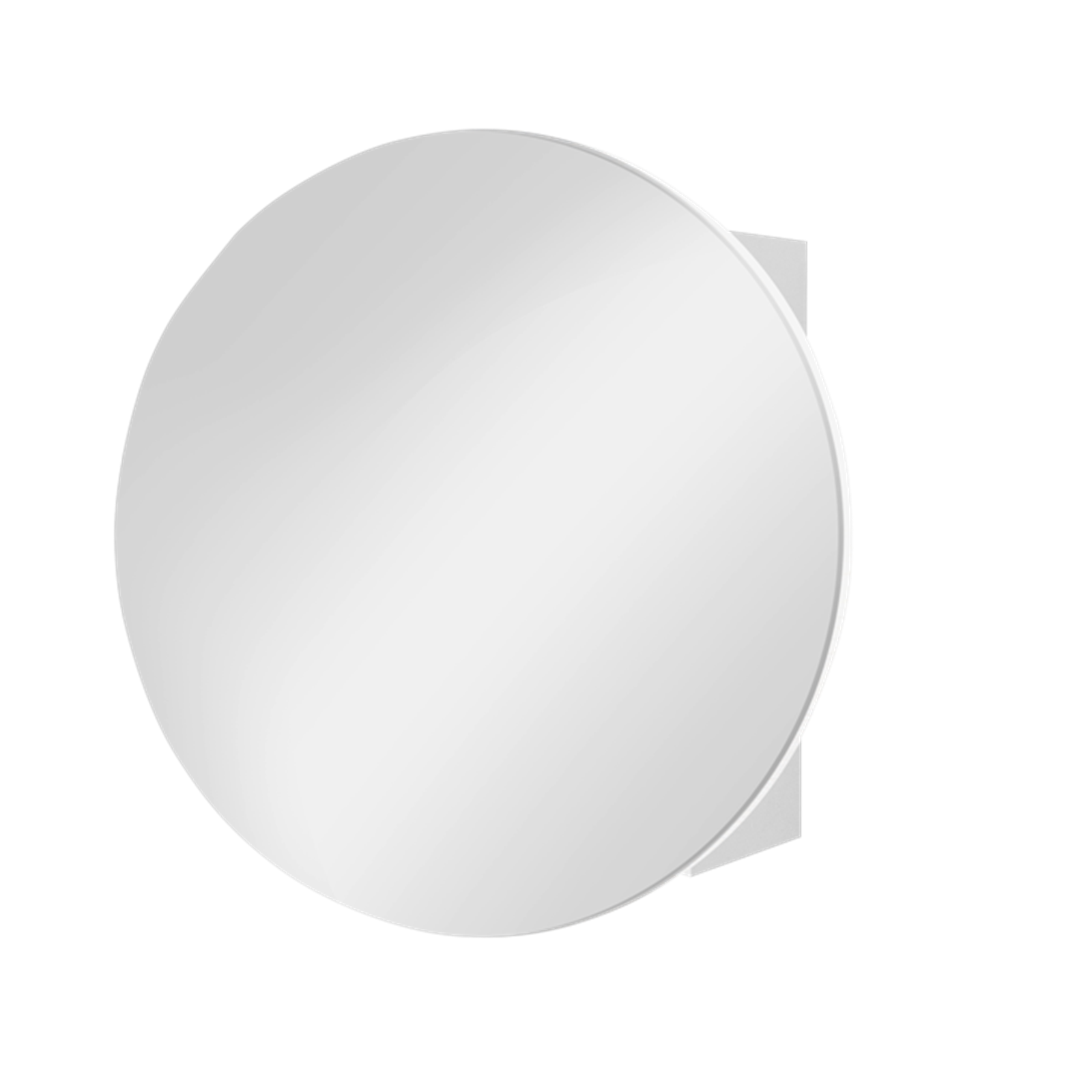 CIBO 600mm White Circle Mirror Cabinet Bunnings Australia