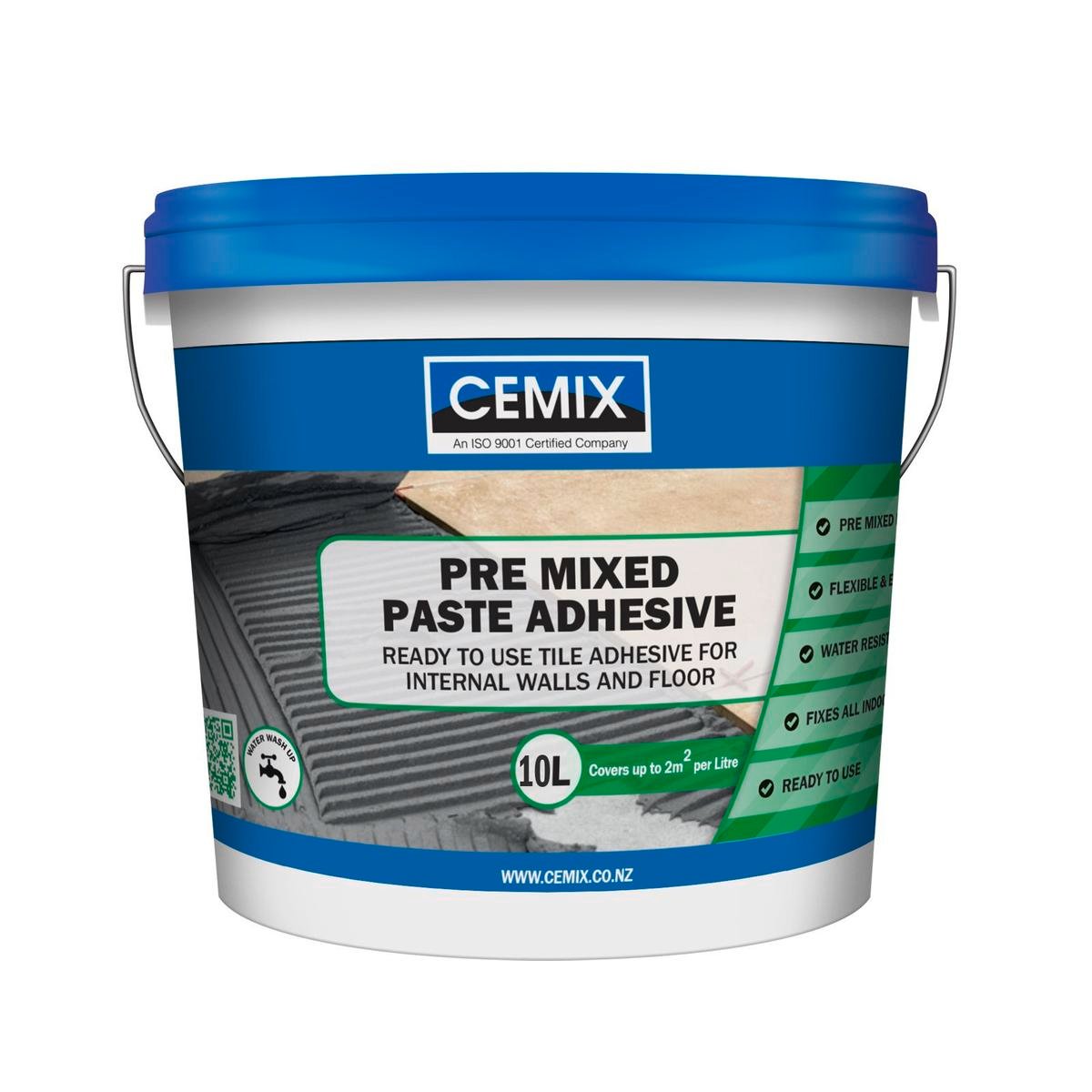Cemix 10L Pre Mixed Paste Adhesive - Bunnings New Zealand