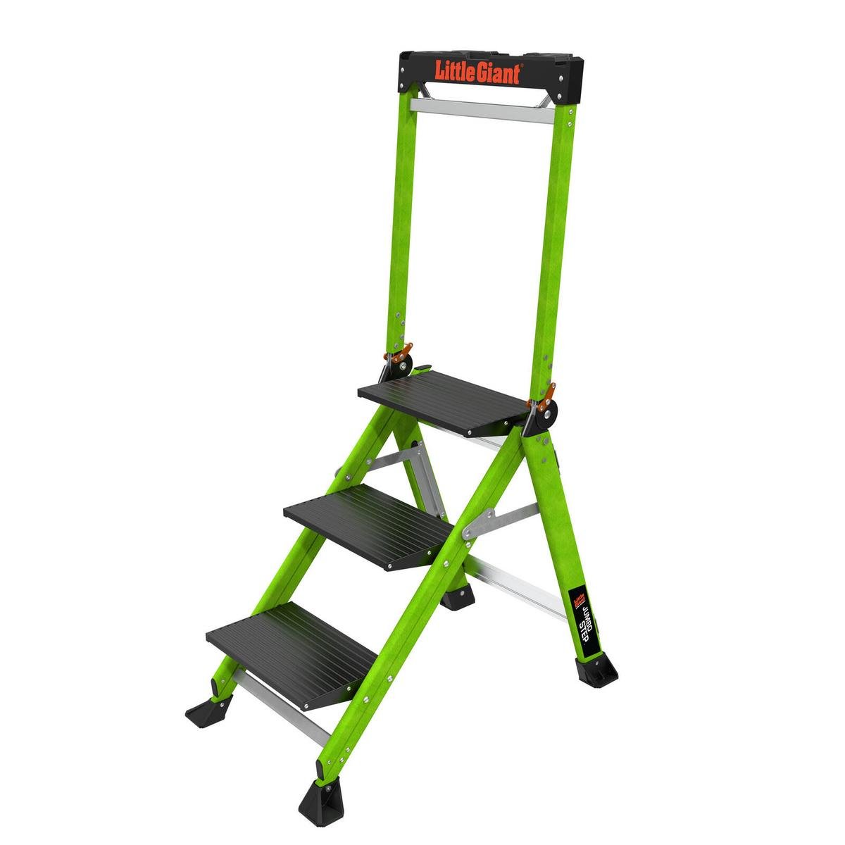 Little Giant 150kg 3 Step Fibreglass Jumbo Step Ladder - Bunnings New ...