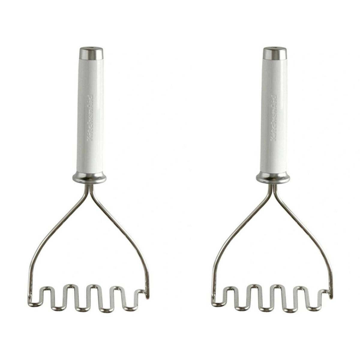 2PK KitchenAid Stainless Steel Potato Wire Masher - White - Bunnings ...