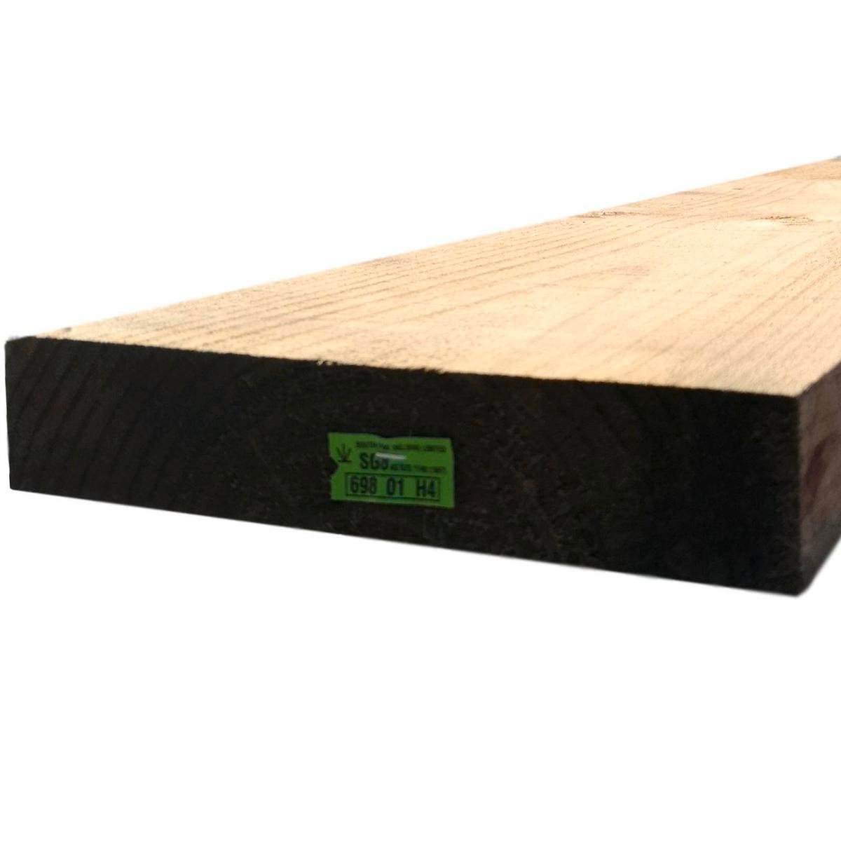 250 x 50mm SG8 H4 Wet Sawn Treated Timber - Per Linear Metre - Bunnings ...