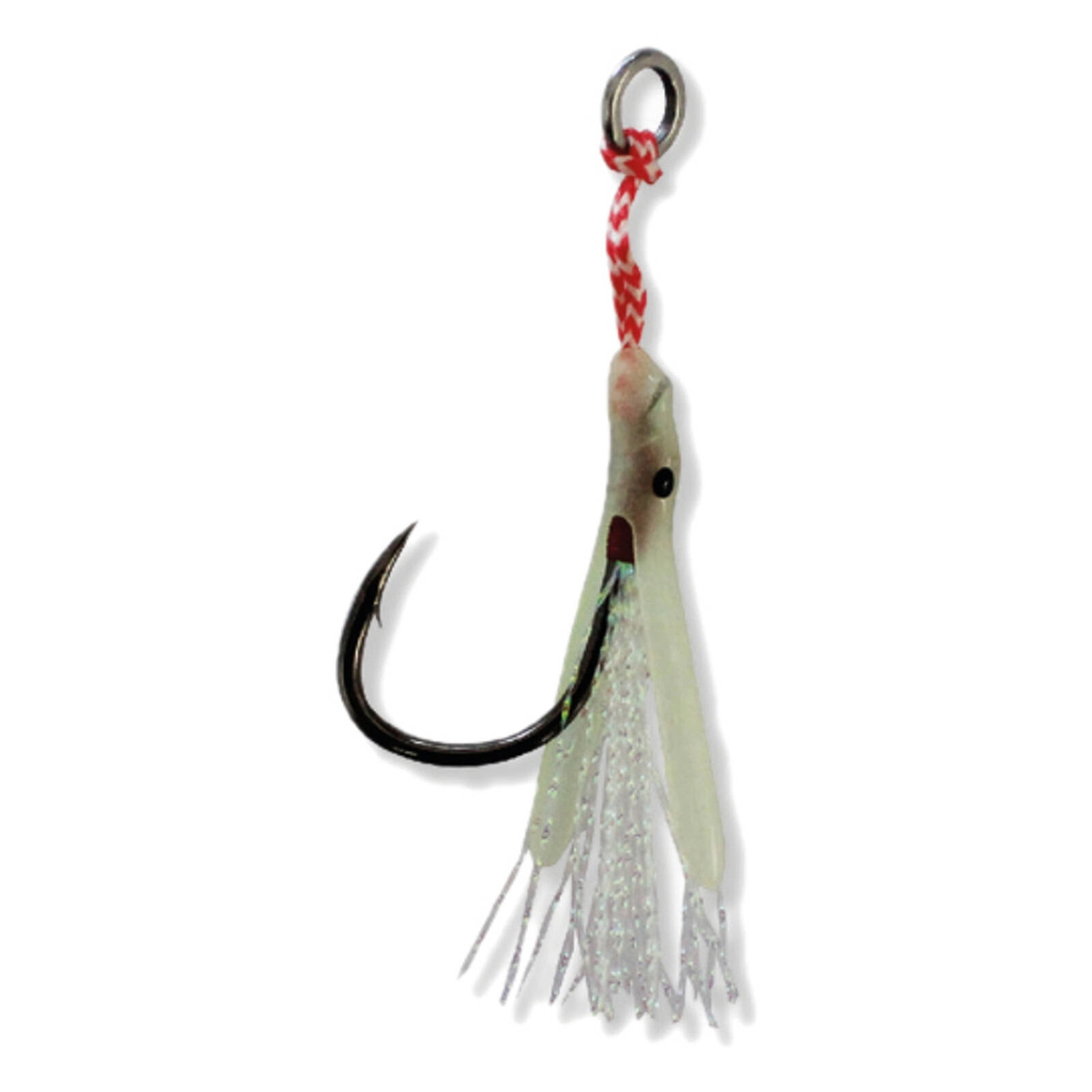 3 Pack of Large Surecatch Light Jigging Assist Hooks With Tinsel and Rubber - Bunnings Australia