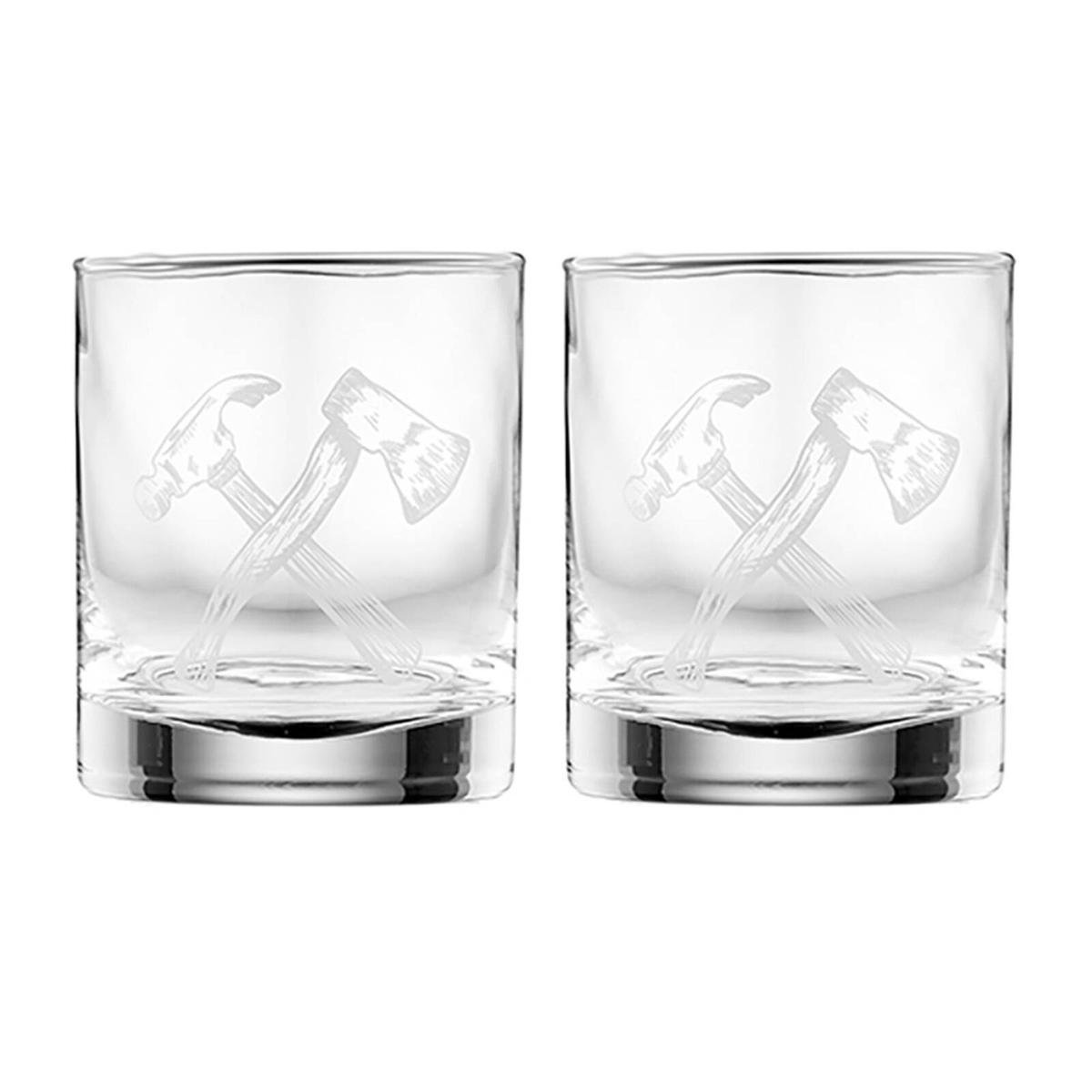 2pc Tempa Atticus Tools Whisky Glass - Bunnings Australia