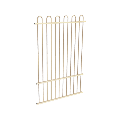 ProtectorAl 350 - 1200 x 1800mm Primrose Aluminium Loop Top Pool Fence ...