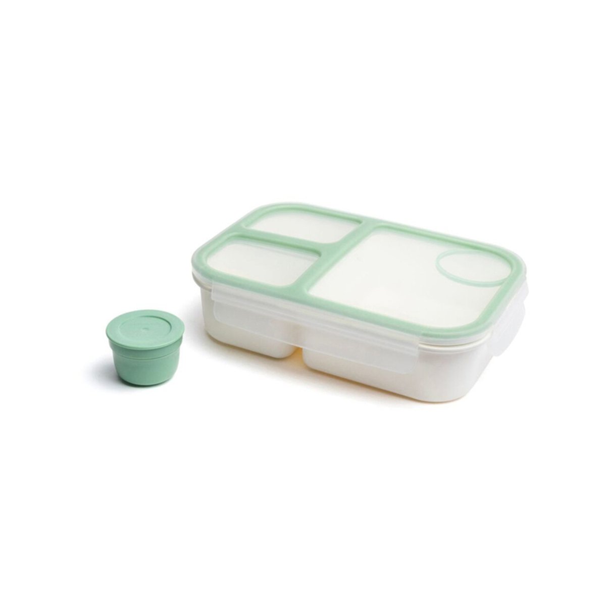 Locknlock 980ml To-go 3-compratment Airtight Bento Box Lunchbox - Mint ...