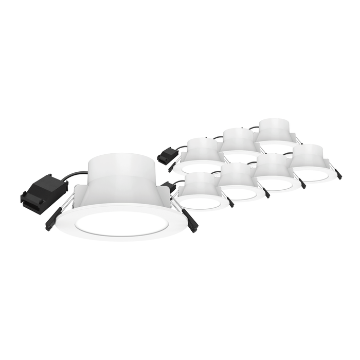 Click Dimmable Flush Face LED Downlight 8W 8 Pack - Bunnings New Zealand
