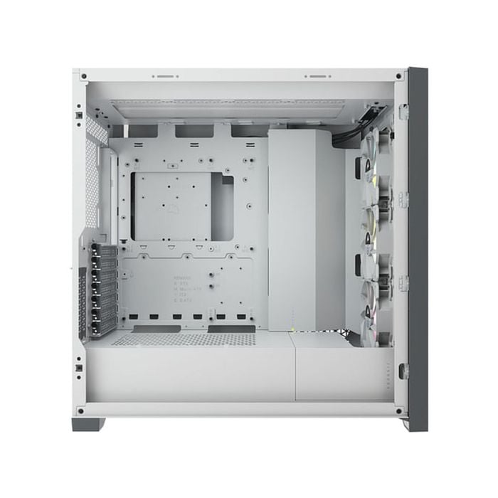 Corsair iCUE 5000X RGB Tempered Glass ATX Midi Tower Computer Case ...