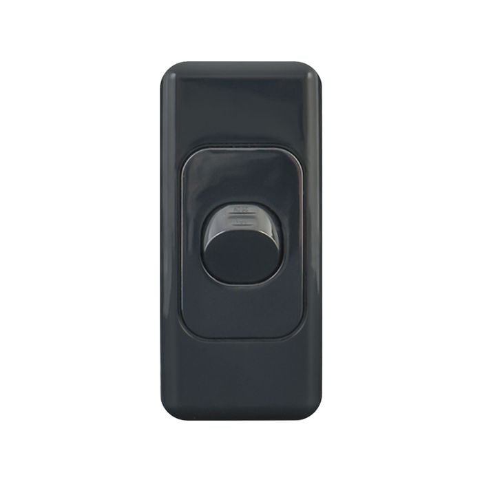 DETA Black Single Architrave Switch - Bunnings Australia