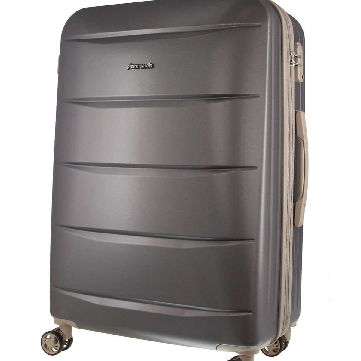 Pierre Cardin Medium Hard-shell Travel W/ Tsa Lock Suitcase 70cm ...