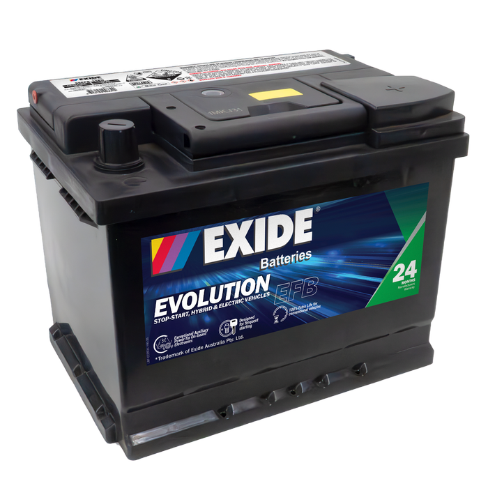 Exide Evolution Stop Start Battery SSEFB-55EU - Bunnings Australia