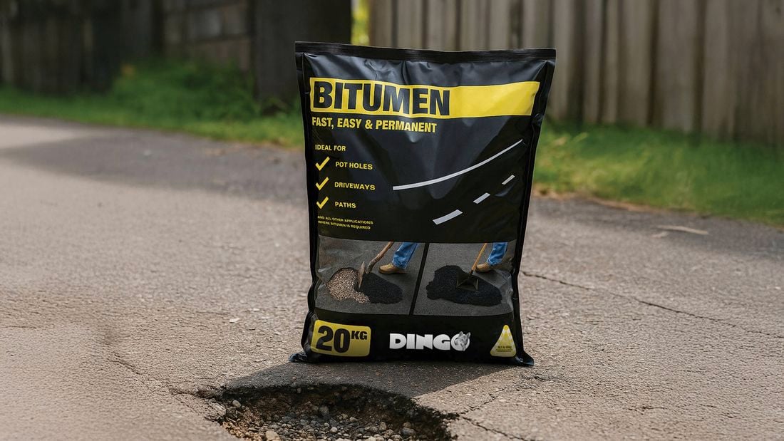 Fix Your Potholes with Dingo Bitumen Repair - Bunnings Australia