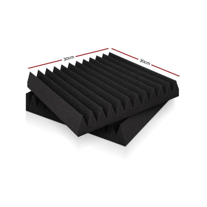 Alpha Acoustic Foam 60pcs 30x30x5cm Sound Absorption Proofing Panel ...