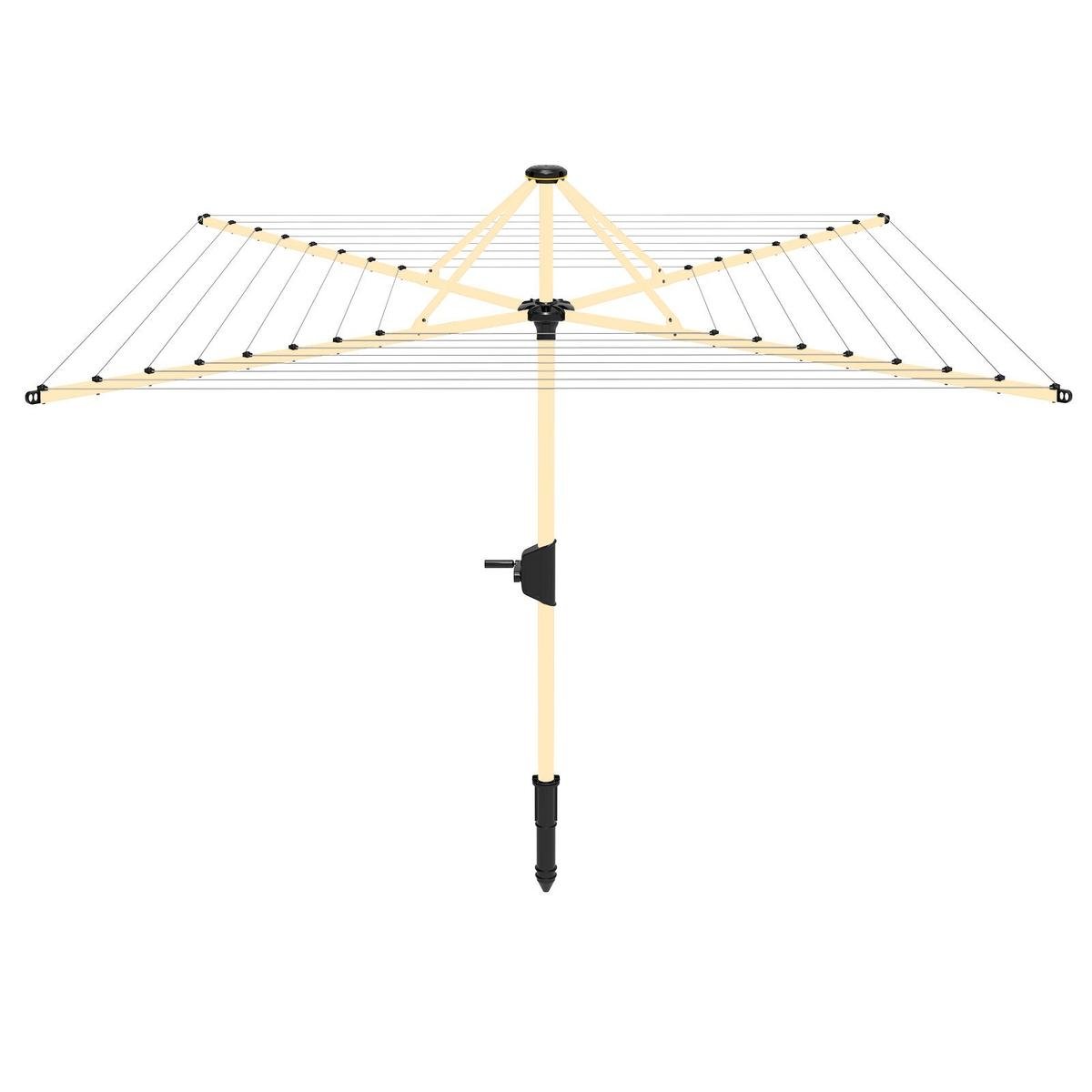 Daytek MK2 M58 Rotary Clothesline - Primrose - Bunnings New Zealand