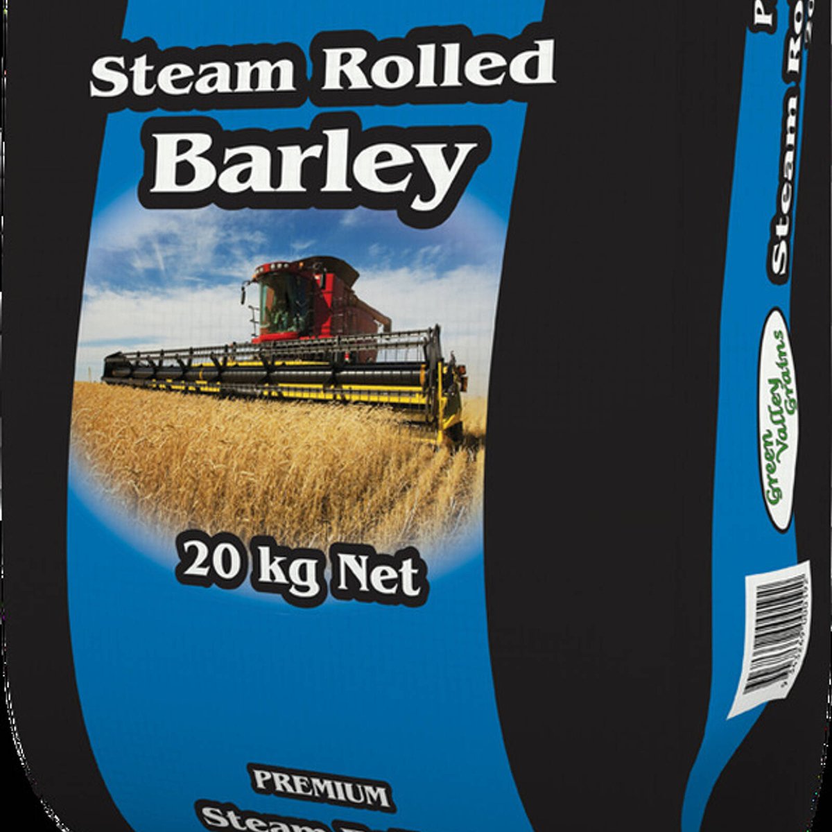 Green Valley Premium Steam Rolled Barley Horse Feed Supplement 20kg ...