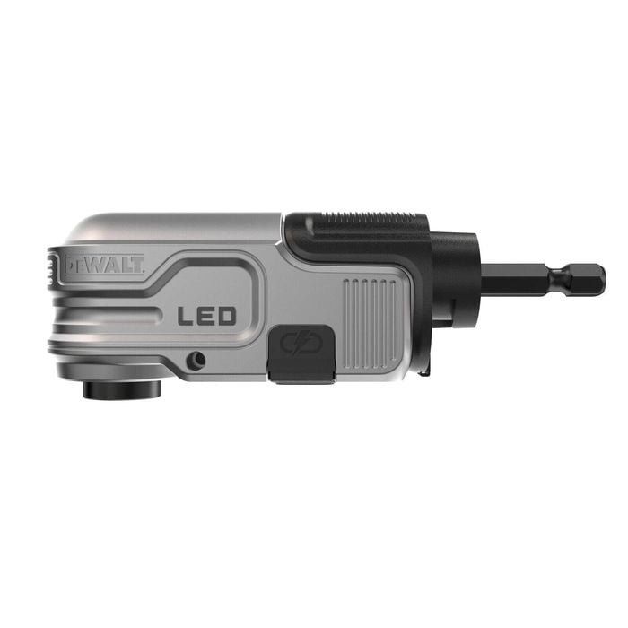 DeWALT 1/4" Right Angle HEX Impact LED Attachment DTLRA-QZ - Bunnings ...