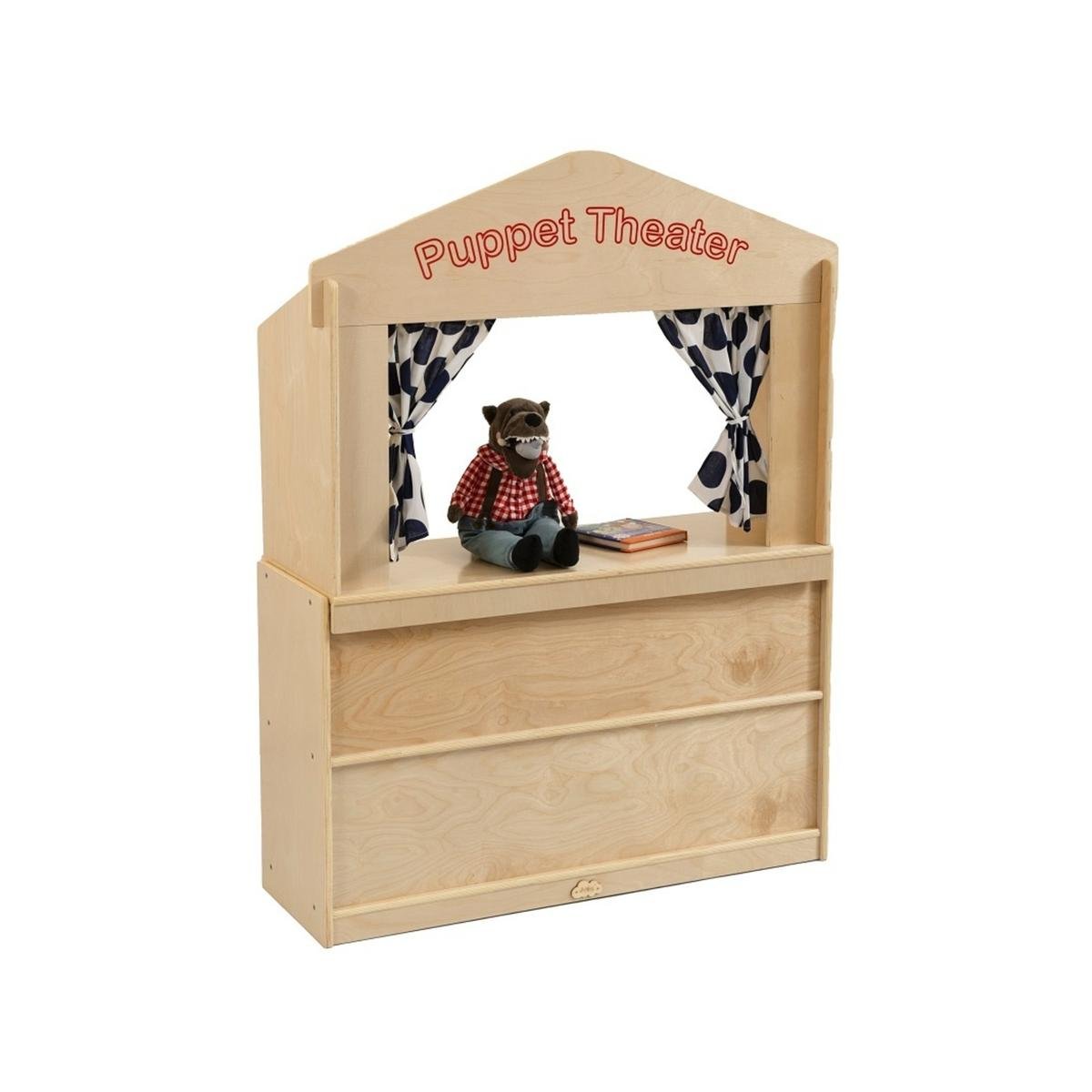 Jooyes Kids Role Play Puppet Theatre Puppet Stand - 101cm | Puppet ...