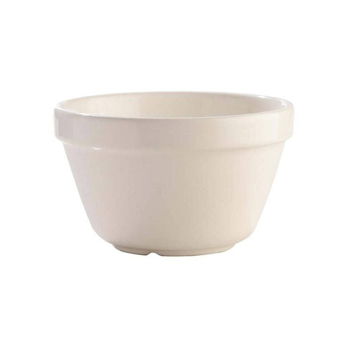 Mason Cash Ceramic 17cm Pudding Basin Bowl - White - Bunnings Australia