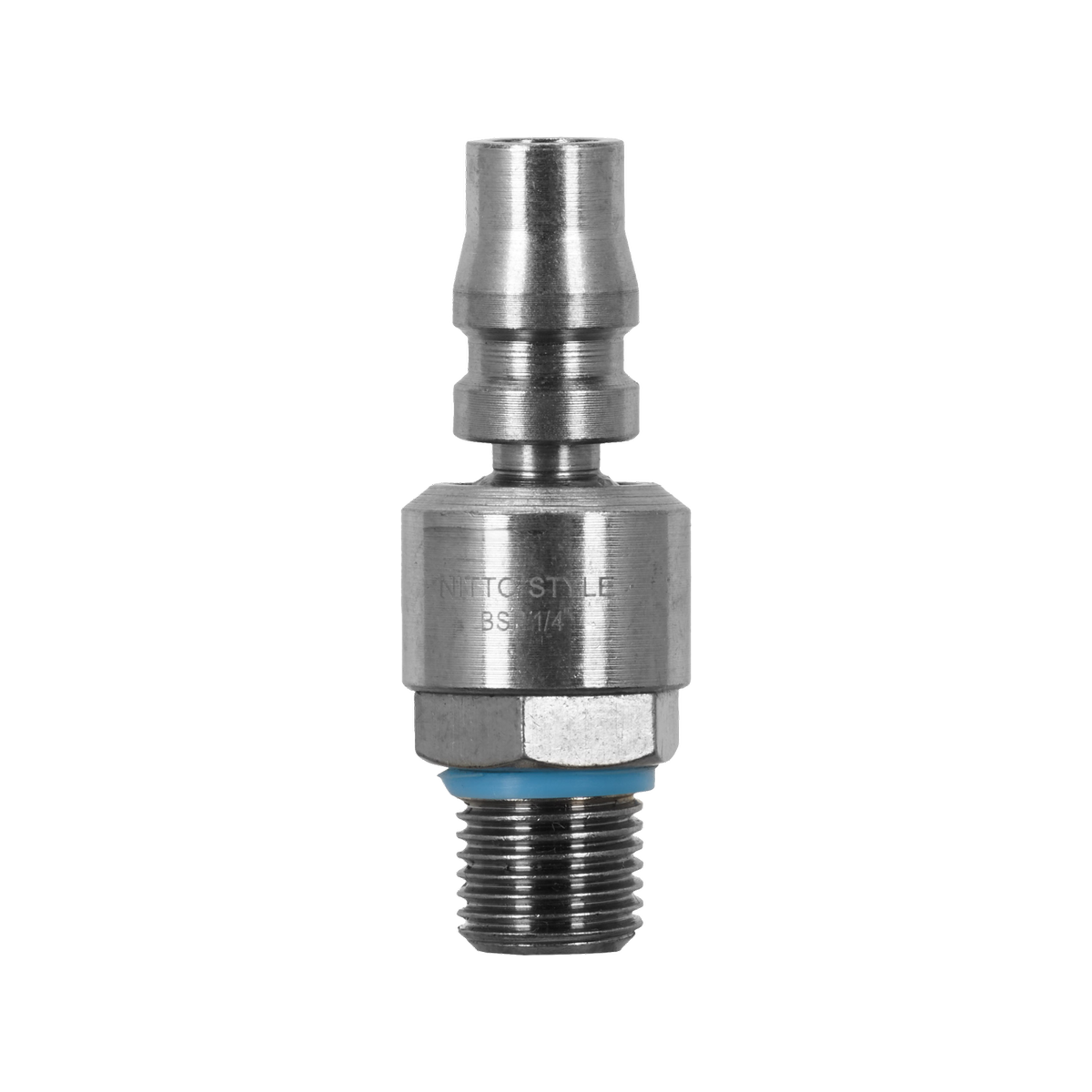 Powerfit Nitto Style 1/4" Male Swivel Coupler - Bunnings Australia