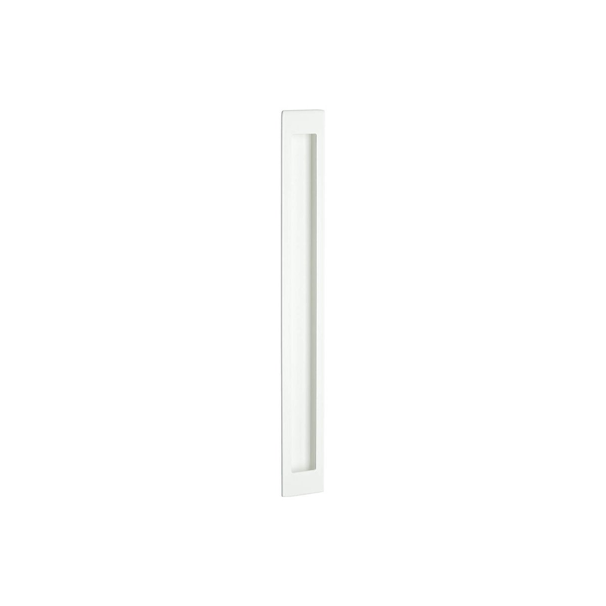 Zanda 300 x 37mm White Verve Concealed Fixing Flush Pull 5306WHT ...