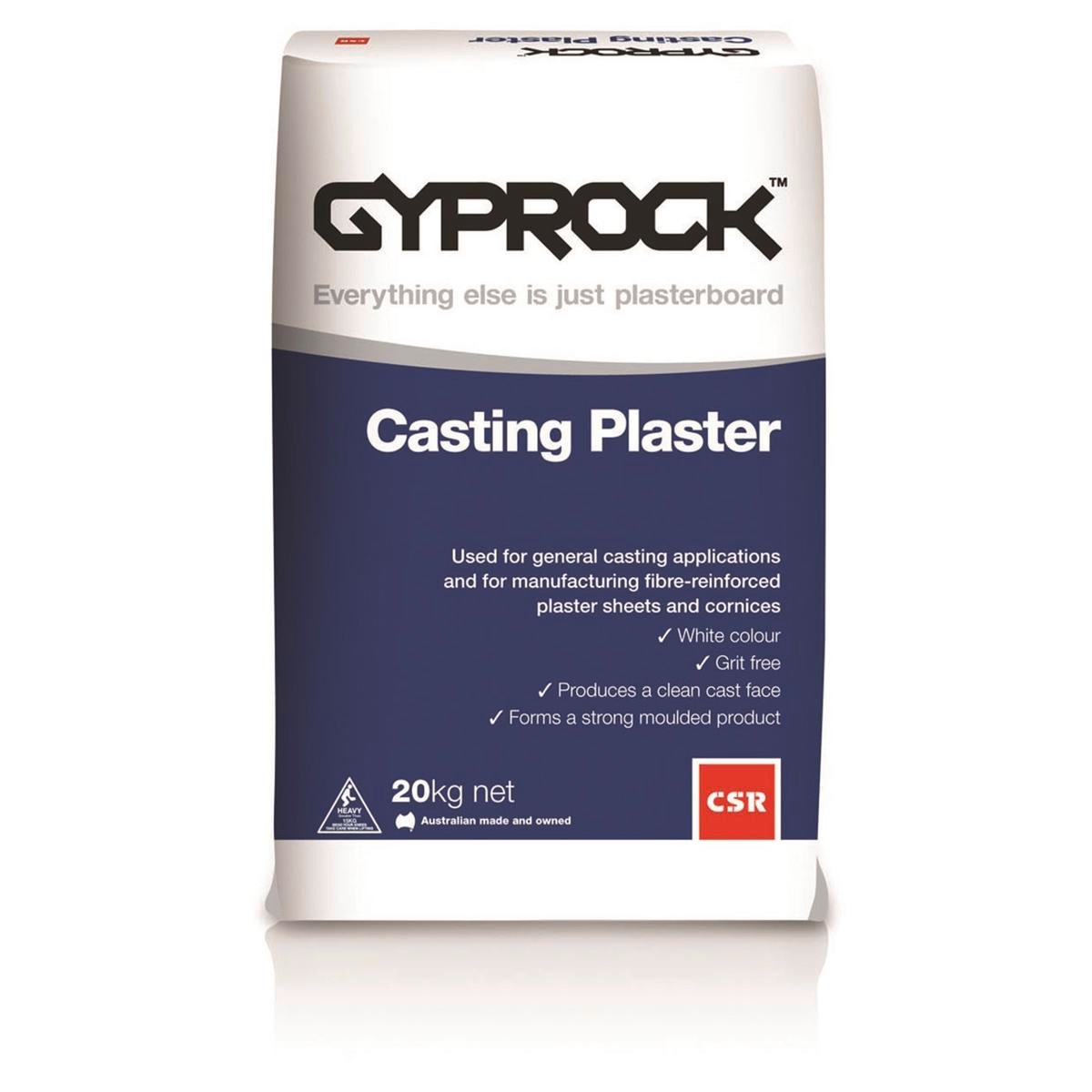 Gyprock CSR 20kg Casting Plaster - Bunnings Australia