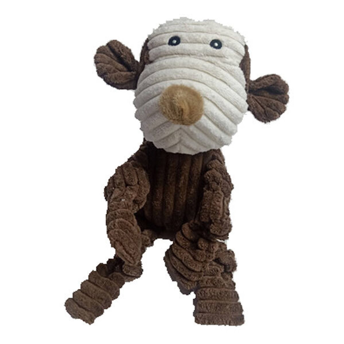 Paw Play 30cm Monkey Pet Chew Toy Plush w/ Squeaker - Bunnings Australia