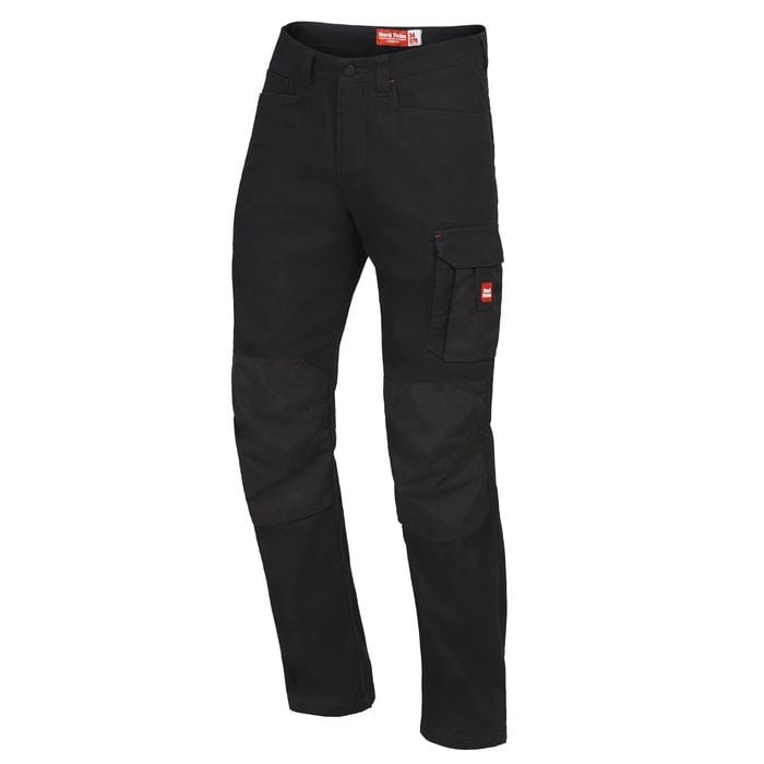 Hard Yakka Cargo Pants - 87R Black - Bunnings New Zealand