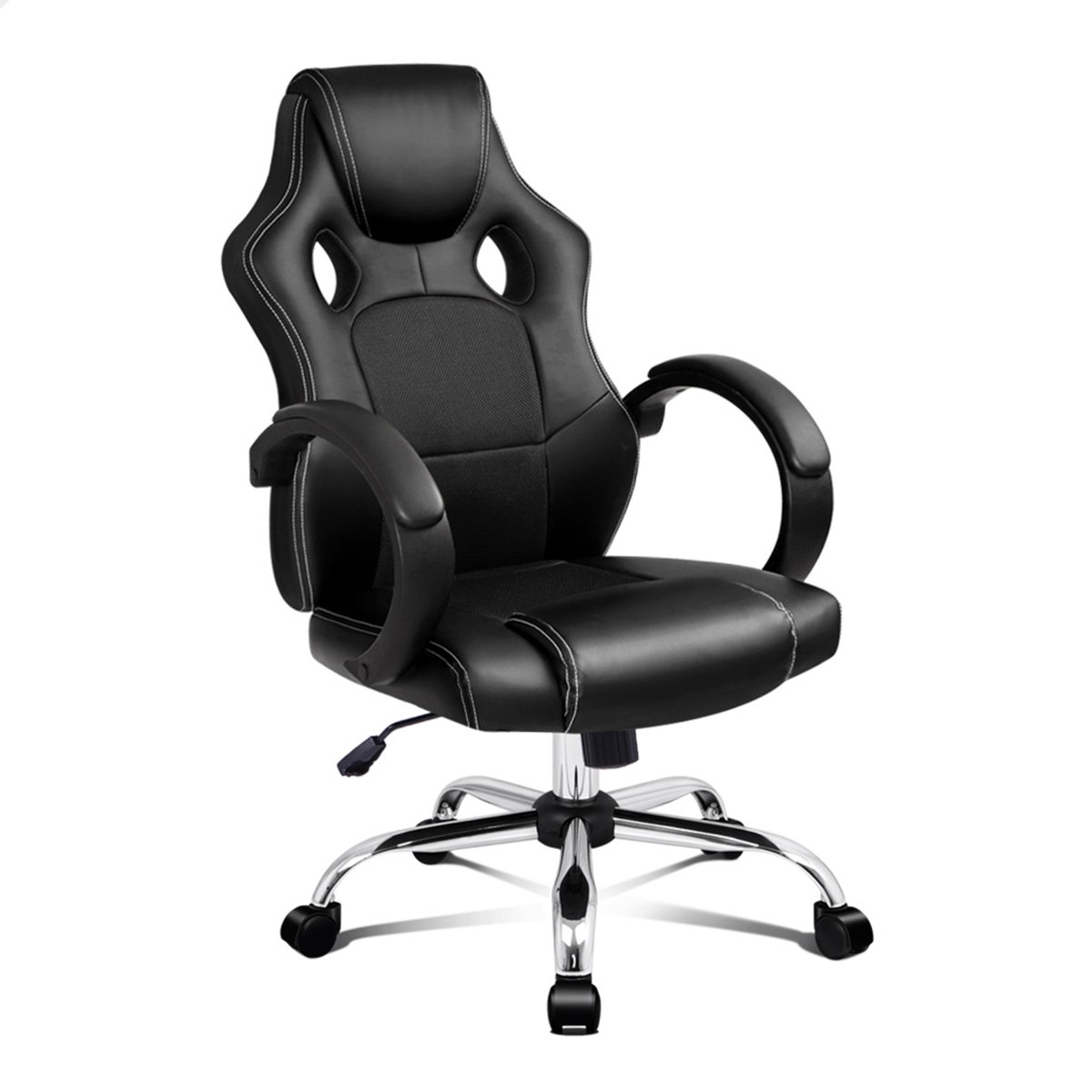 ALFORDSON Gaming Office Chair Black - Bunnings Australia