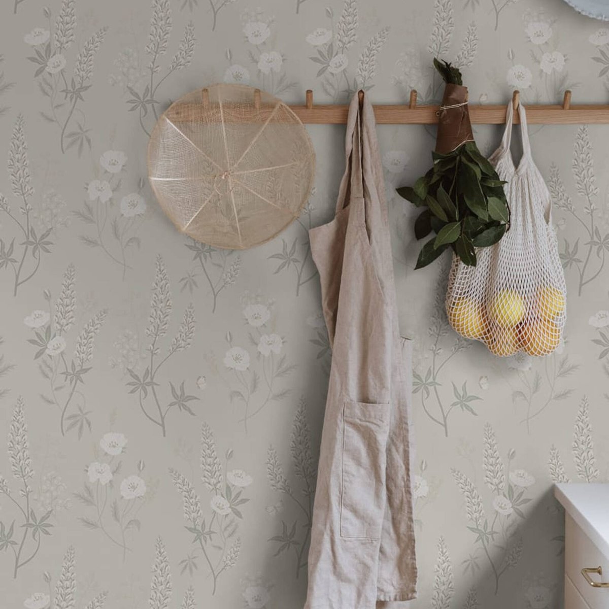 Wallpaper Trader Emma - Roll, Classic Blue - Bunnings Australia