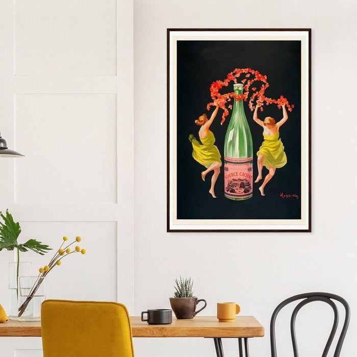 Galrie Evian Cachat Vintage Mineral Water Poster by Leonetto Cappiello ...