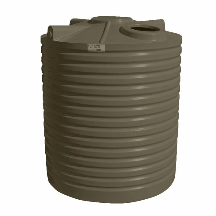 Clark Tanks 5000L Tall Round Poly Water Tank - Inlet - Bunnings Australia