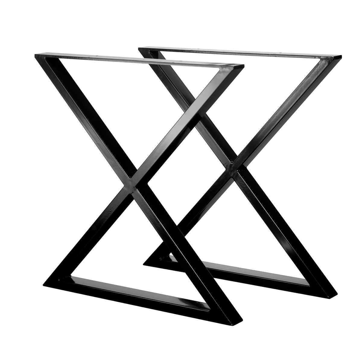 Rapid 700 x 732 x 50mm Black Steel Tube San Pedro Table Leg - Bunnings ...