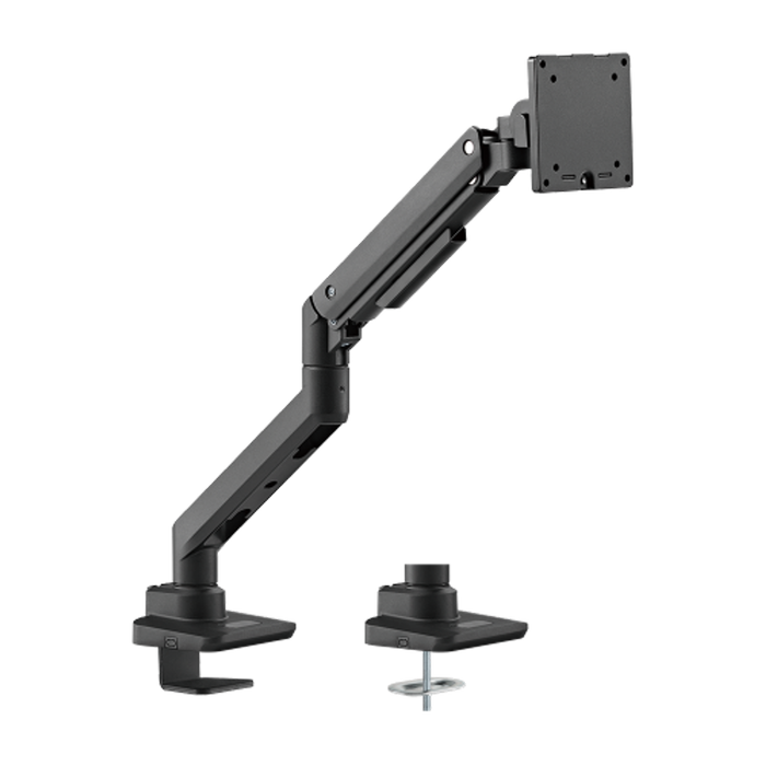 Brateck Desk-Mounted Heavy-Duty Monitor Arm Fit 17"-49" - Black ...